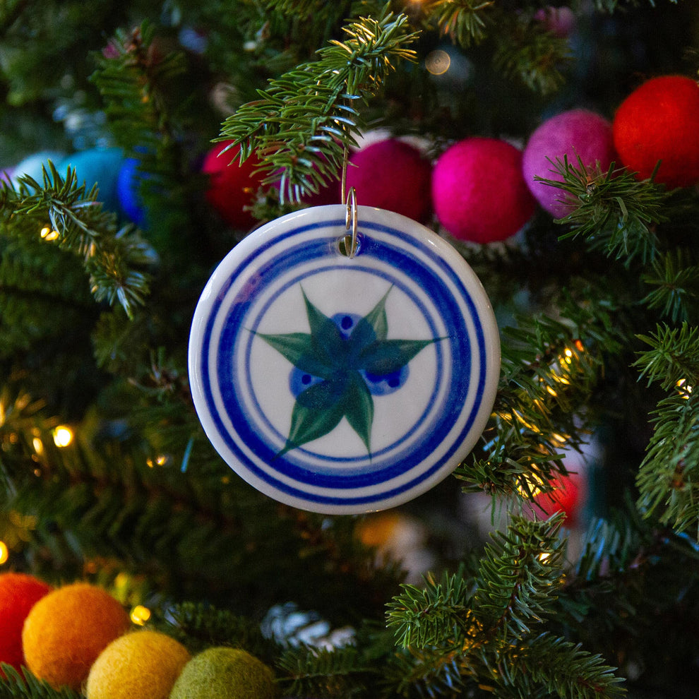 Handmade Pottery Blueberry Christmas Ornament – Georgetown Pottery