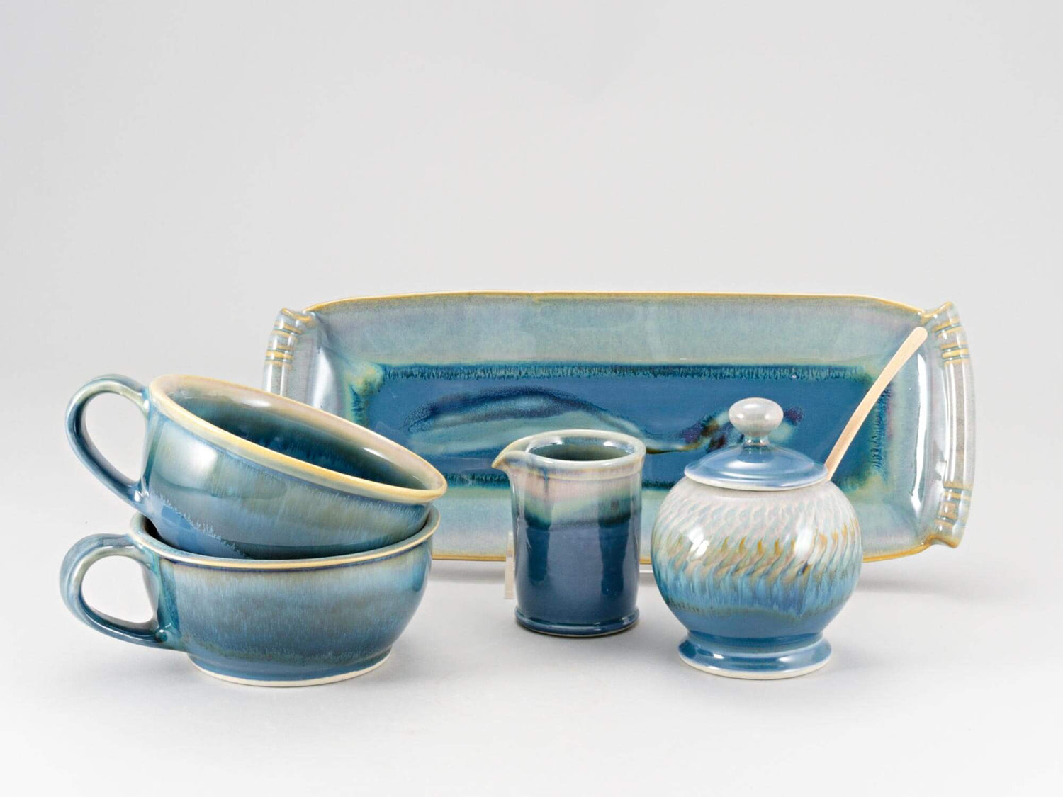 Blue Oribe – Georgetown Pottery