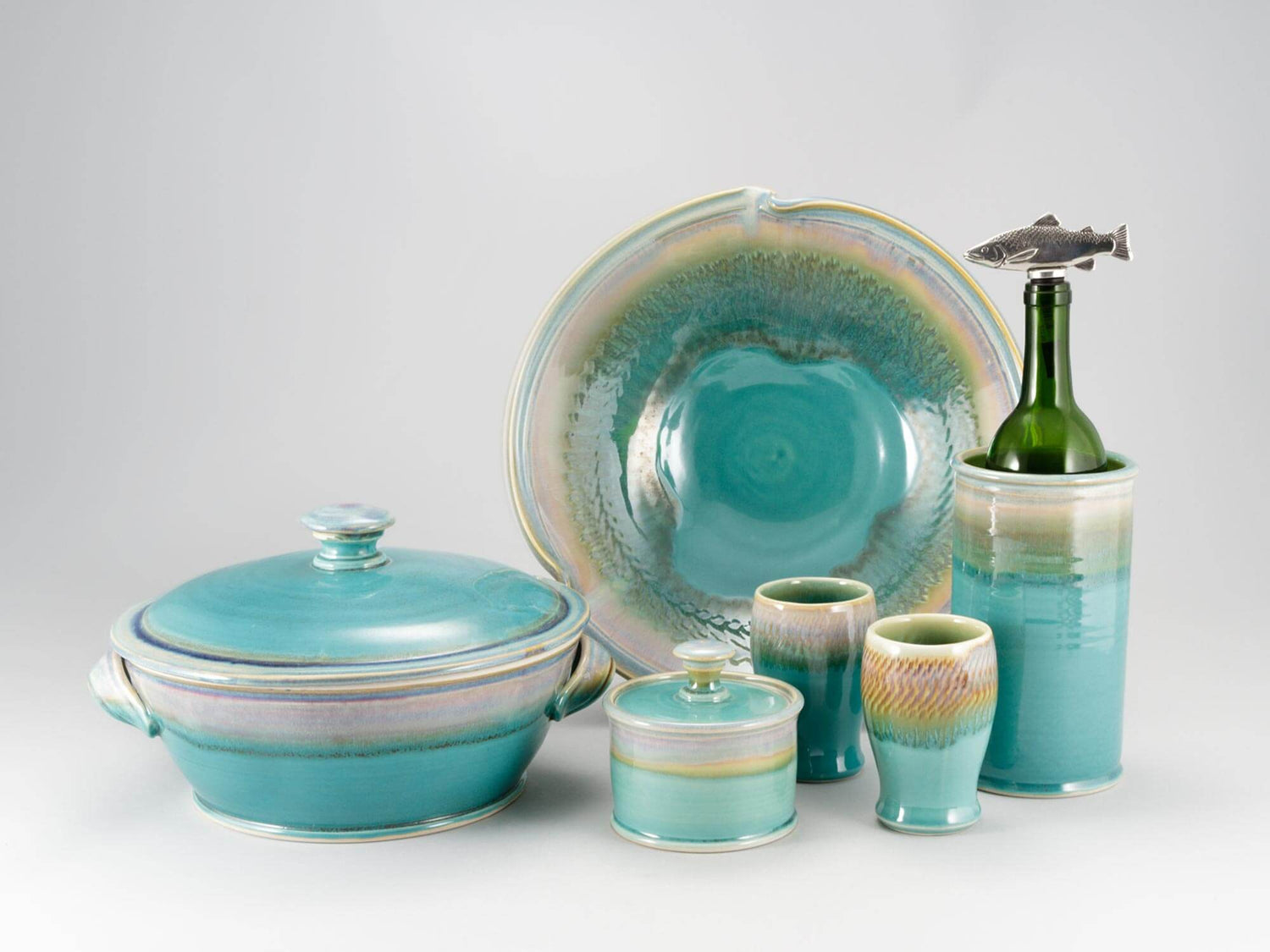 Green Oribe – Georgetown Pottery