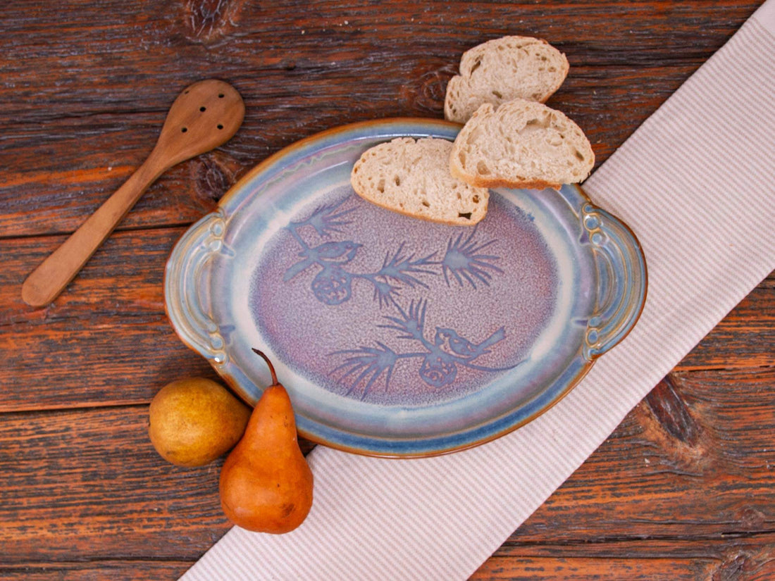 Purple Chickadee – Georgetown Pottery