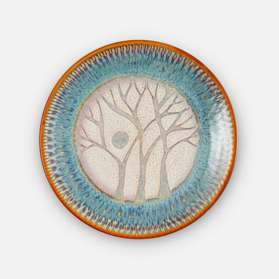 Rimless Dinner Plate handmade by Georgetown Pottery in Maine