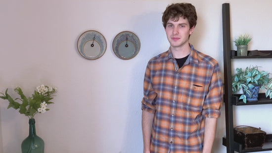 Tide Clock handmade by Georgetown Pottery in Maine