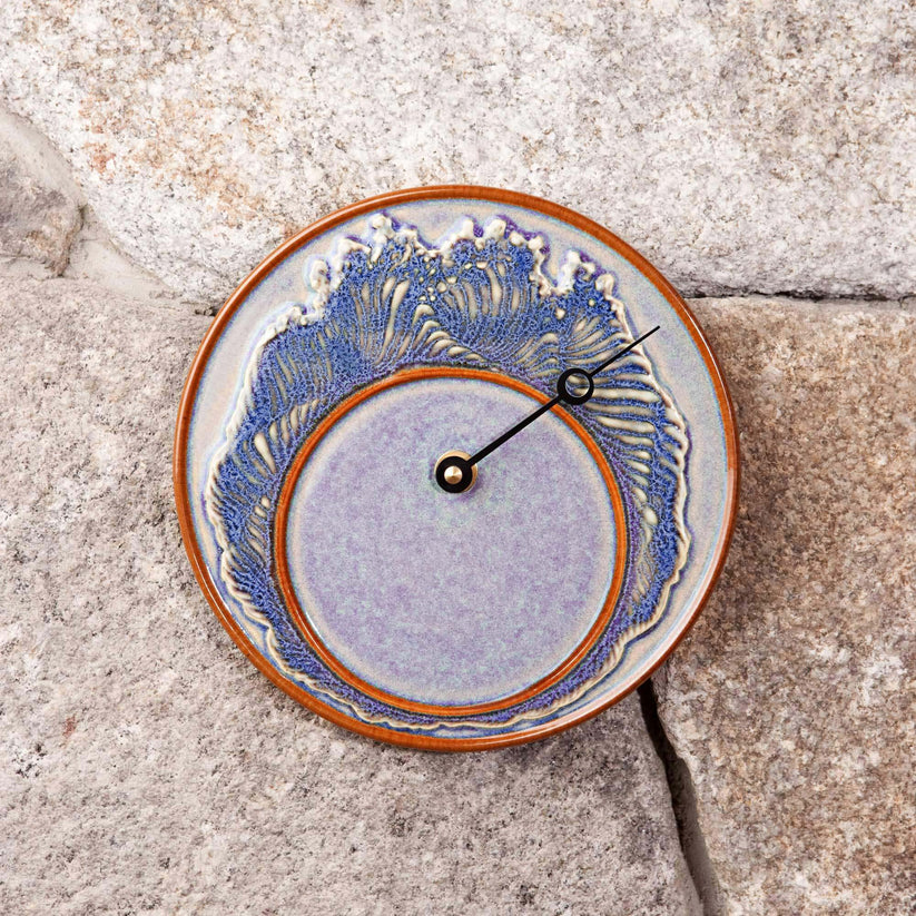 Tide Clock handmade by Georgetown Pottery in Maine