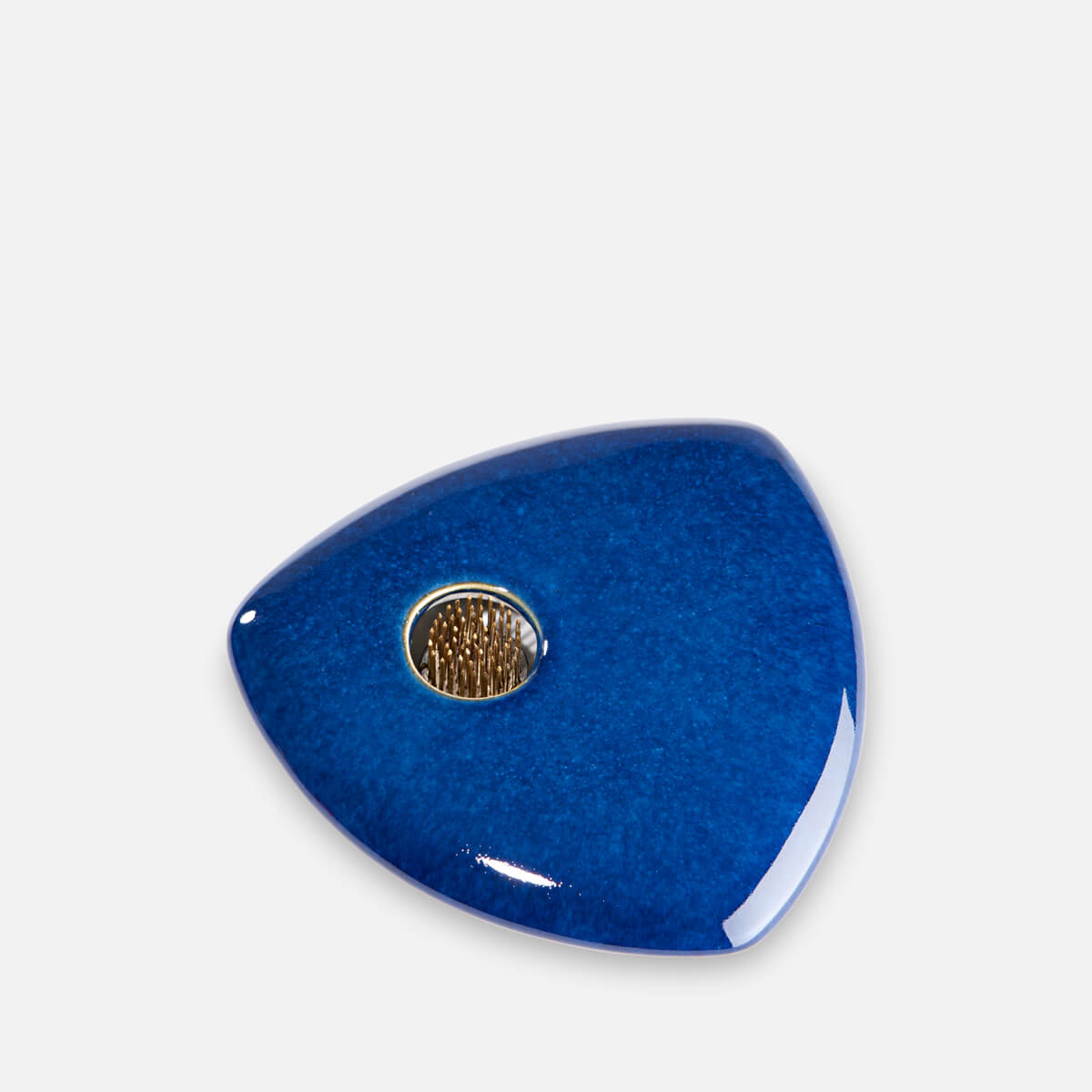 Triangle Ikebana Vase handmade by Georgetown Pottery in Maine