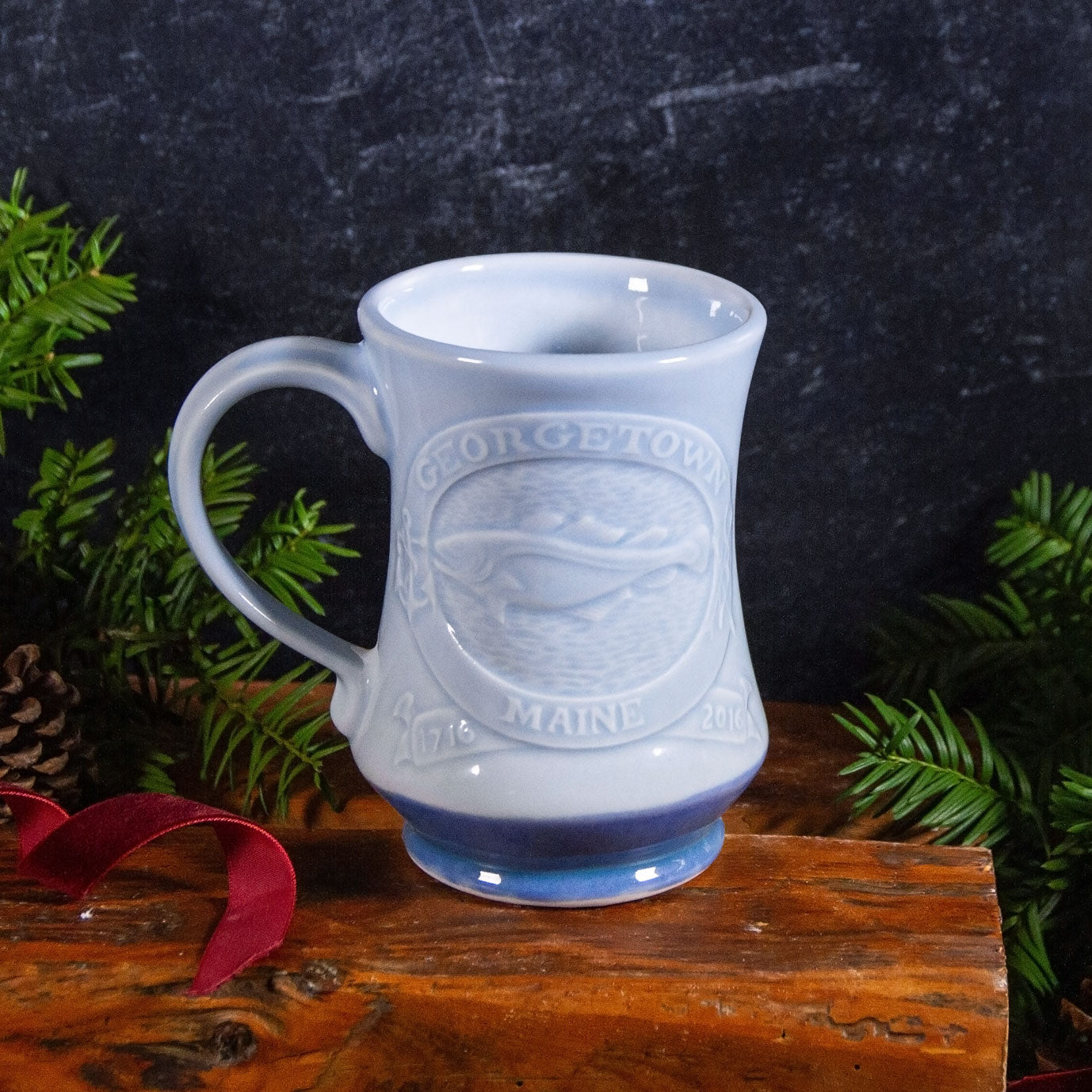 Tricentennial Carved Pottery Coffee Mug – Georgetown Pottery